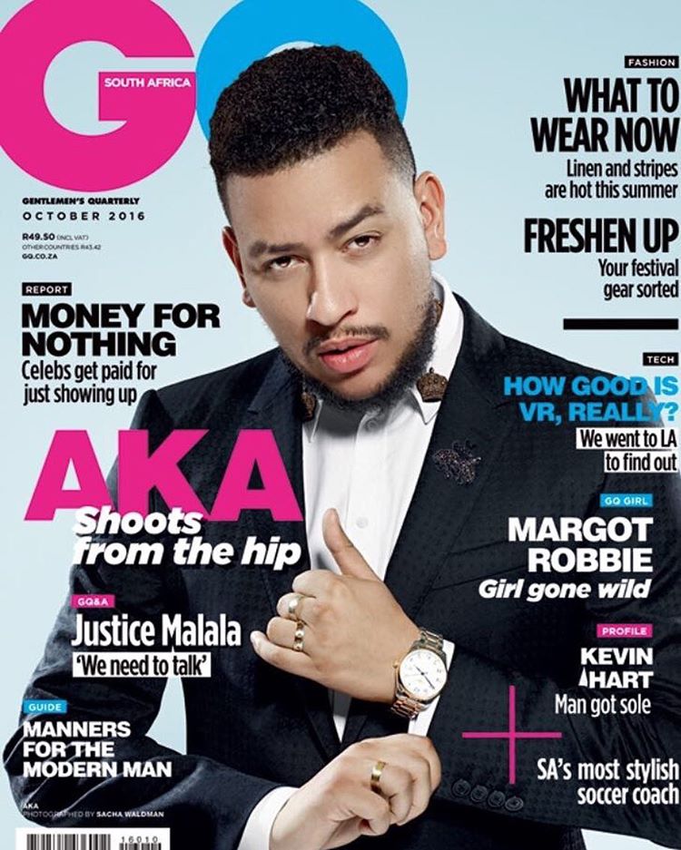 AKA awa rapper wa kwanza kutoka SA kukava jarida la GQ – Bongo5.com