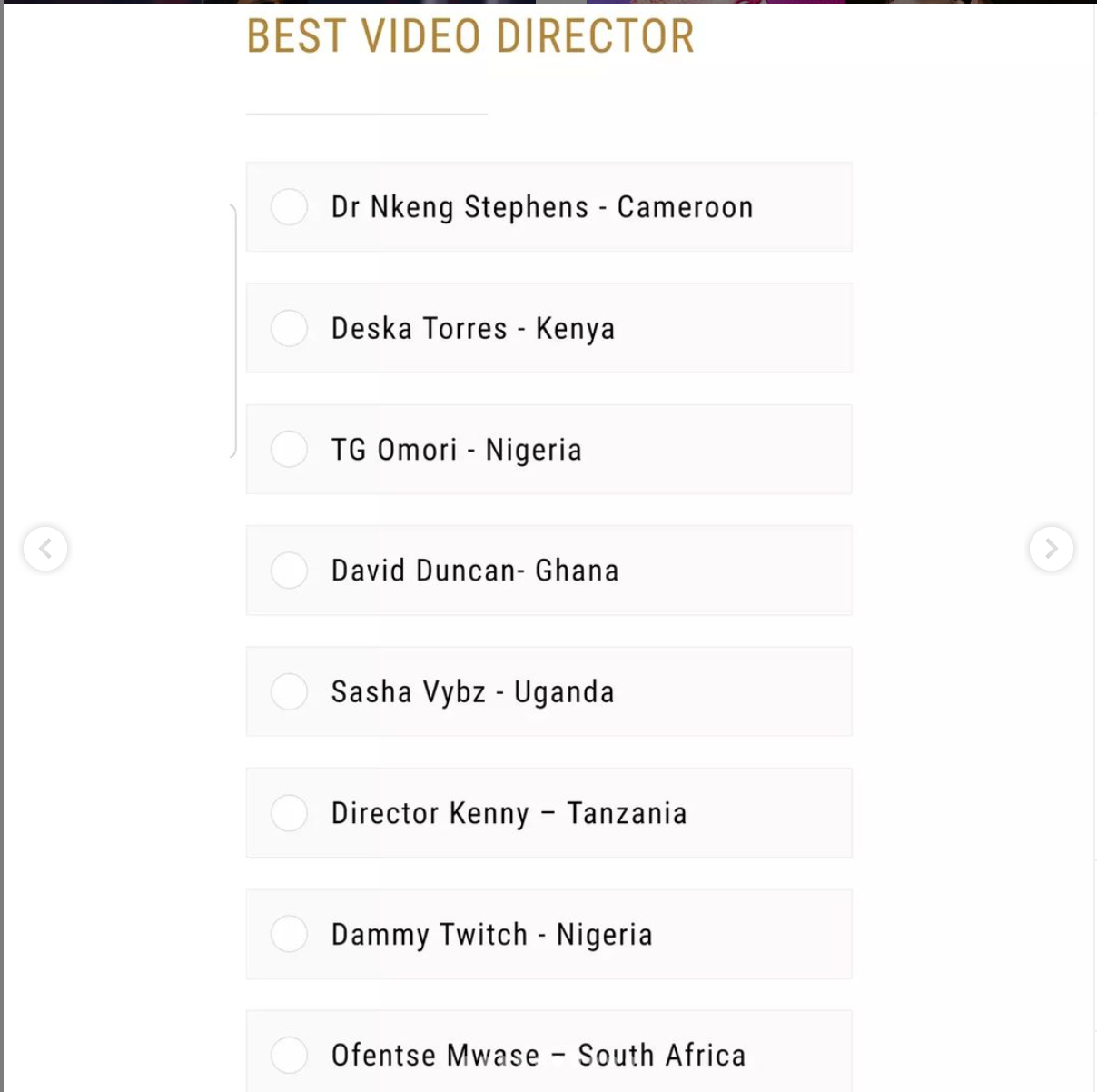 Director Kenny kuiwakilisha Tanzania tuzo za AFRIMMA – Bongo5.com