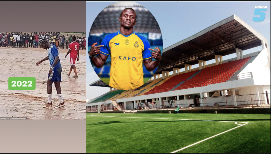 Sadio Mane azindua Uwanja aliowajengea wanakijiji kwao Bambali Senegal ...